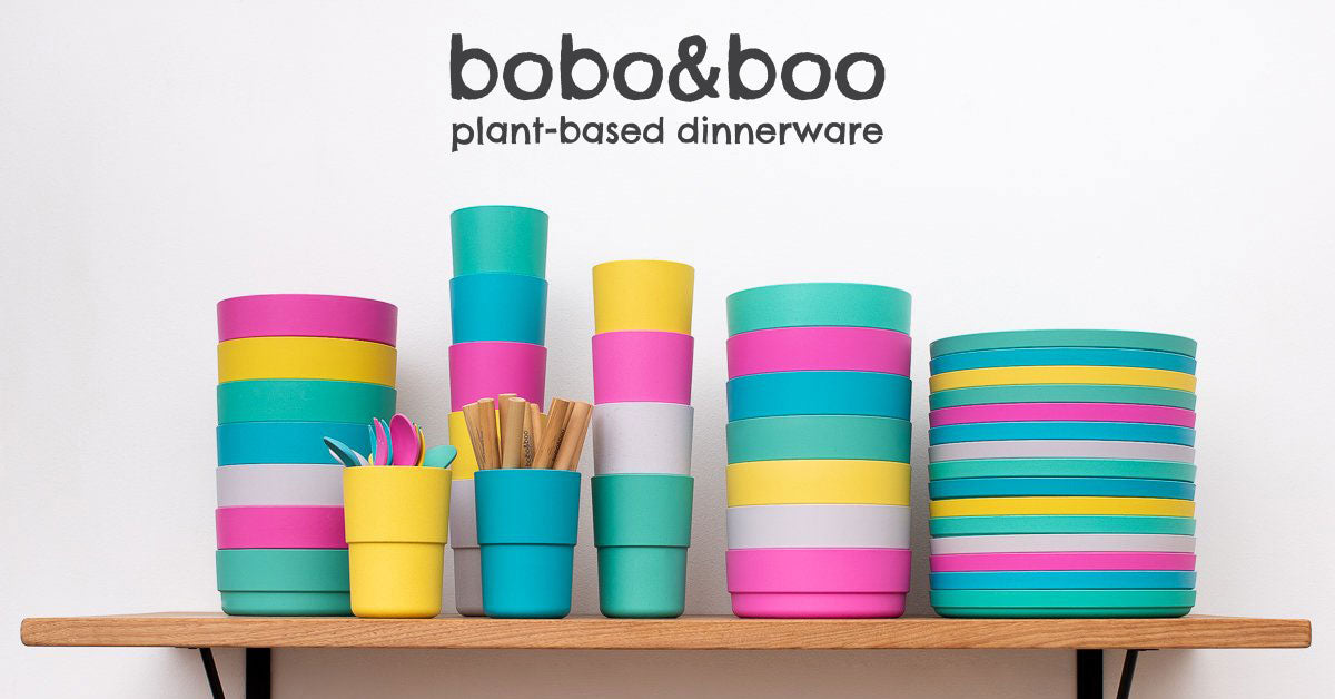 Eco-friendly plant-based dinnerware that is melamine free – Bobo&boo