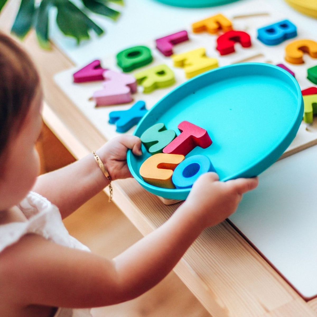 Sustainable Blue 20cm Kids Plate By Bobo&Boo | Microwave & Dishwasher ...